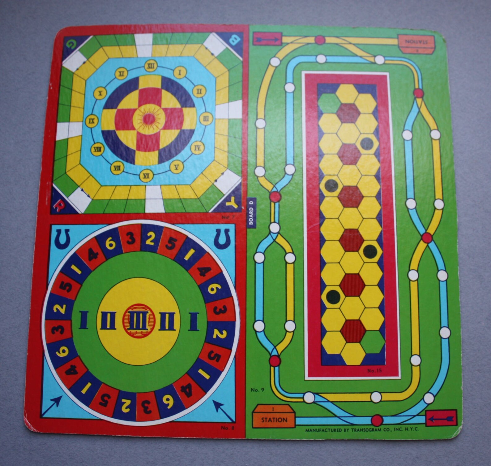 Transogram 1955 Pachizsi Game Board | Etsy