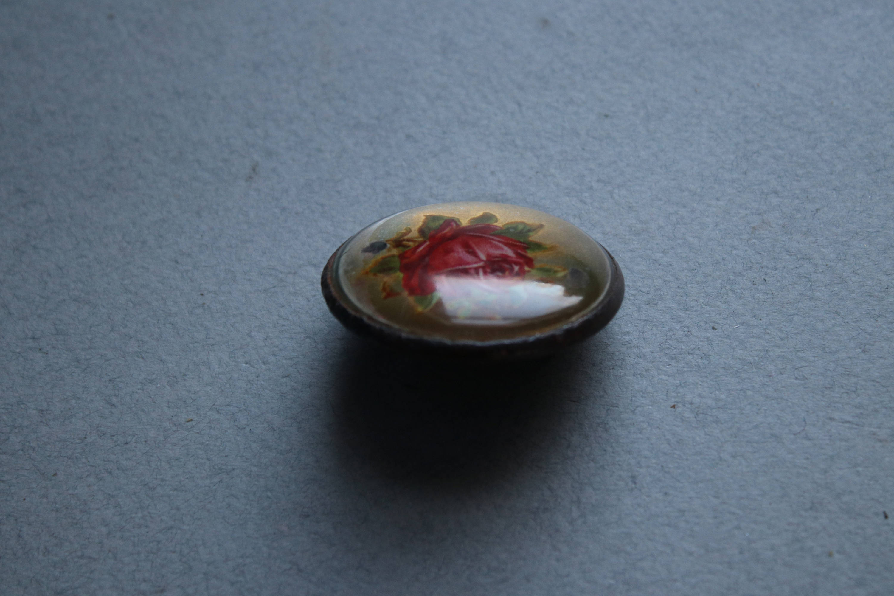 Antique, Victorian, Rose Bridle Rosette