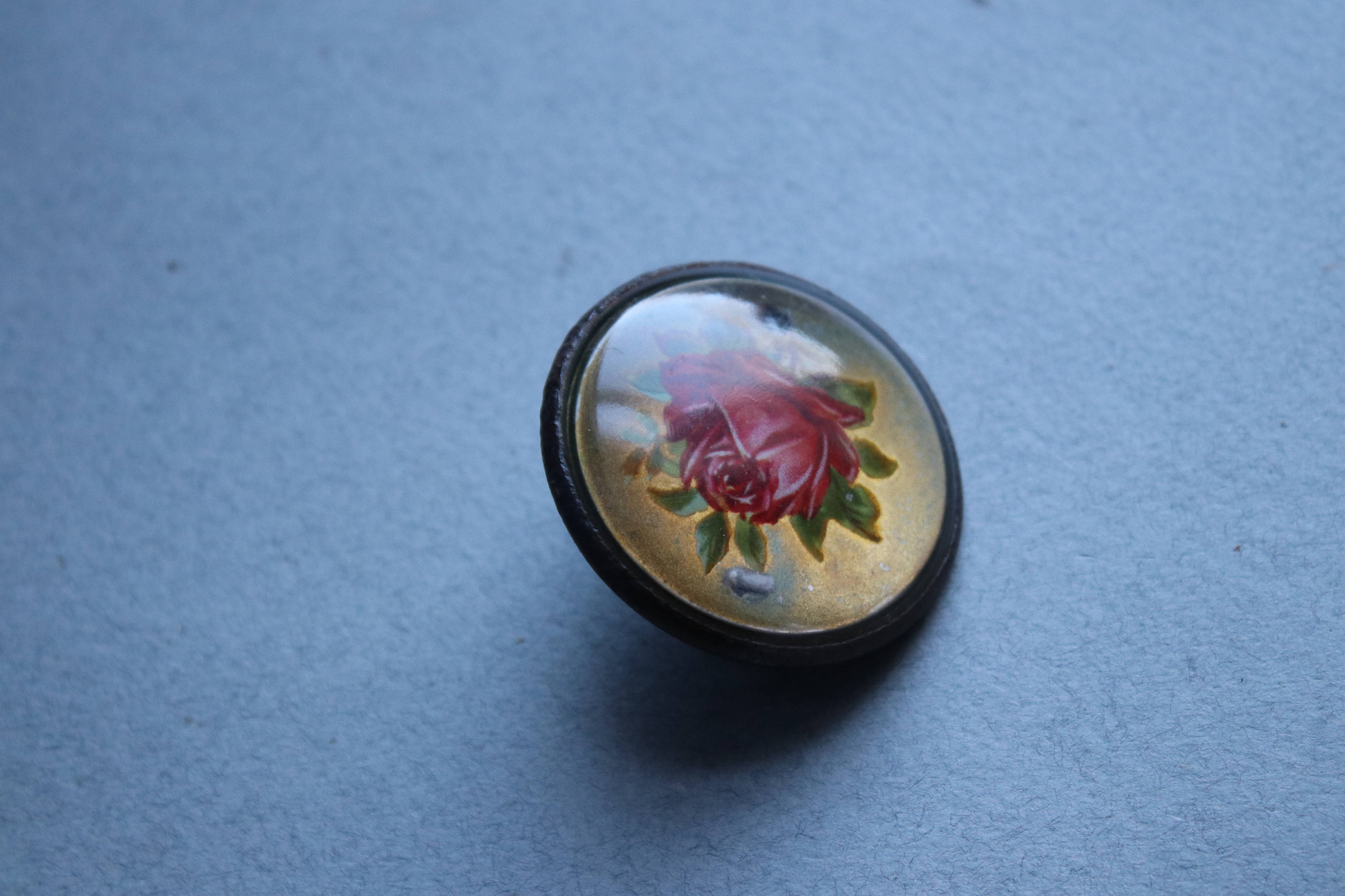 Antique, Victorian, Rose Bridle Rosette