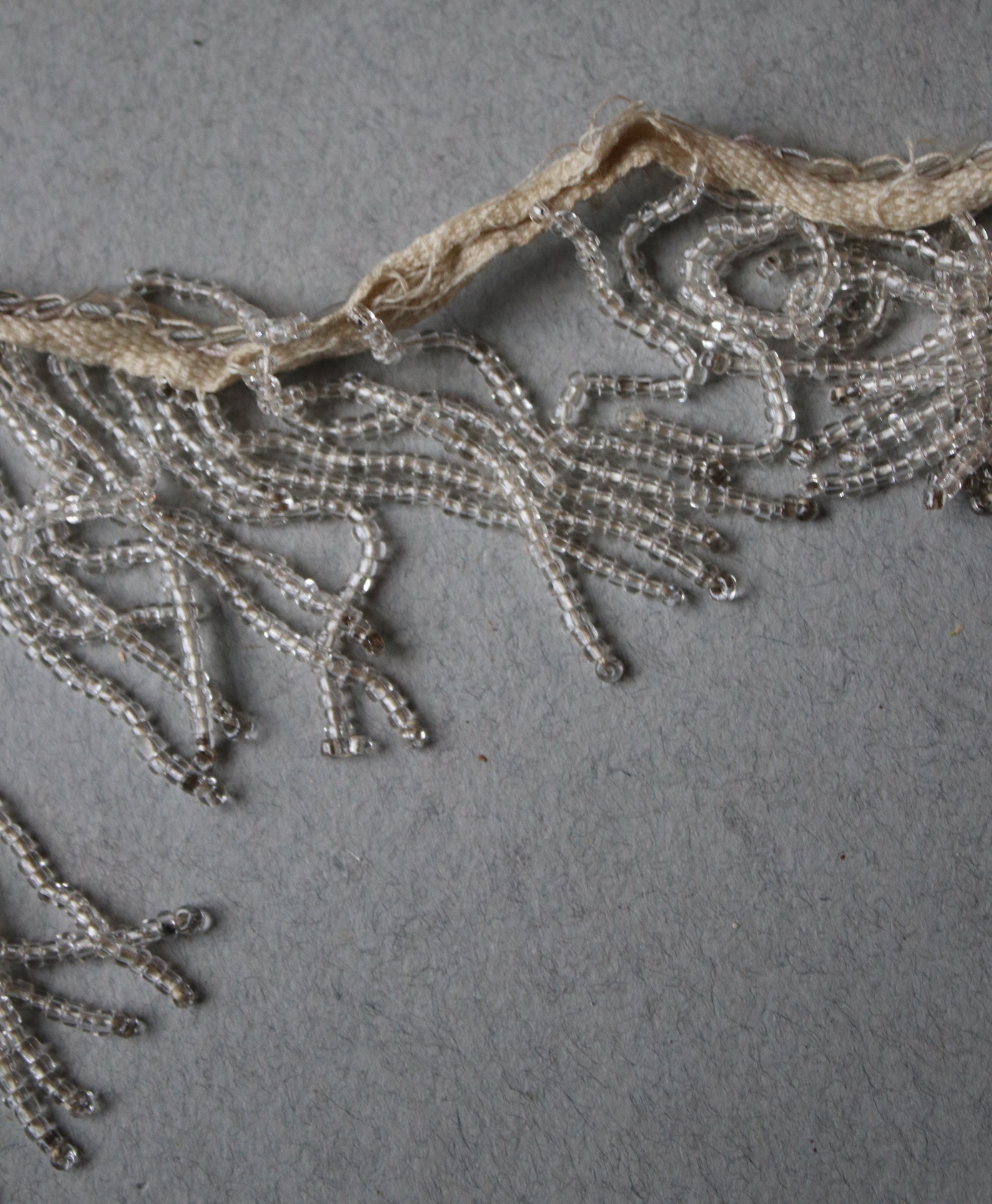 Vintage Glass Beaded Trim - Etsy