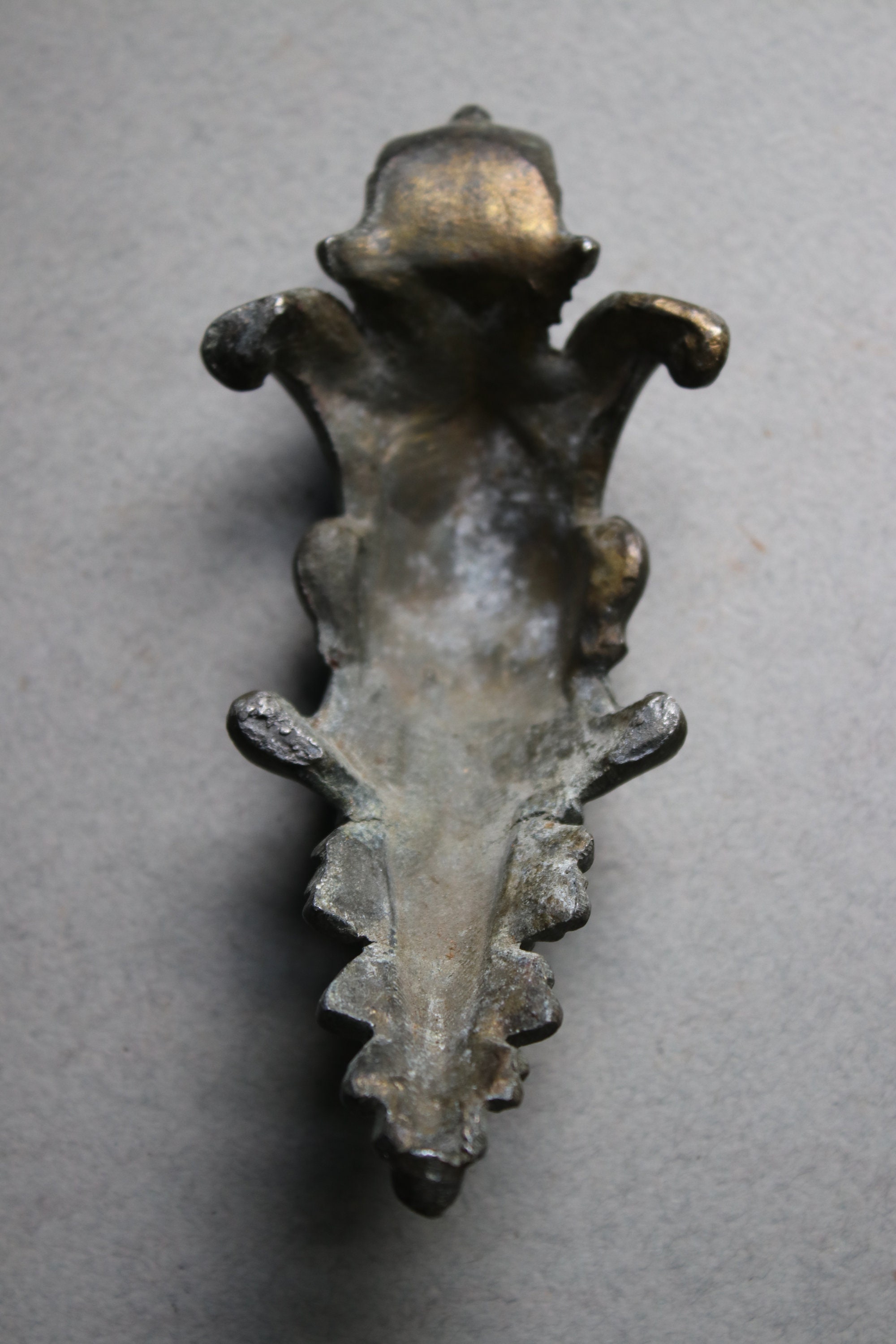 Satyr or Green Man Metal Decorative Hardware