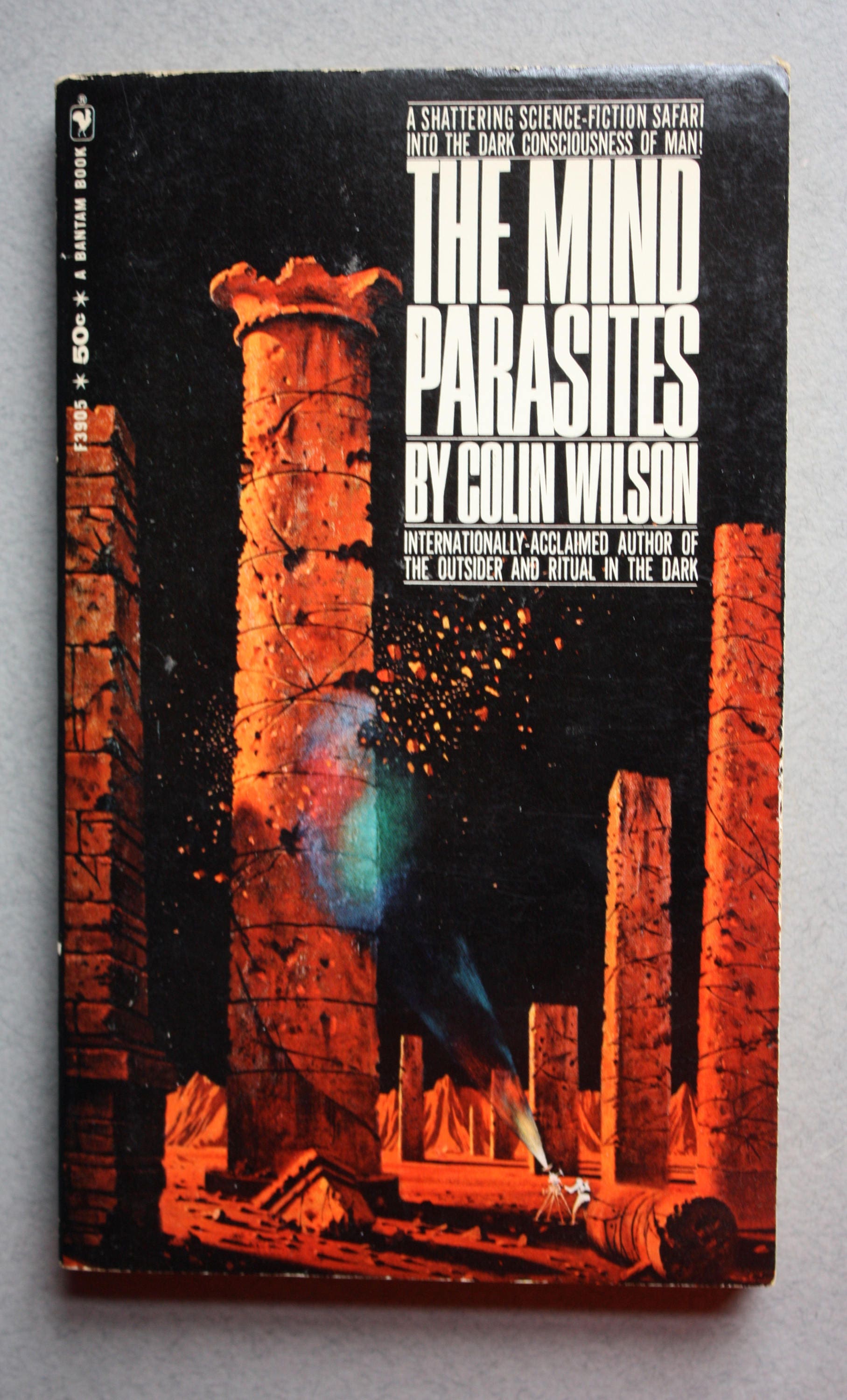 Vintage 1960s Sci-Fi The Mind Parasites by Colin Wilson
