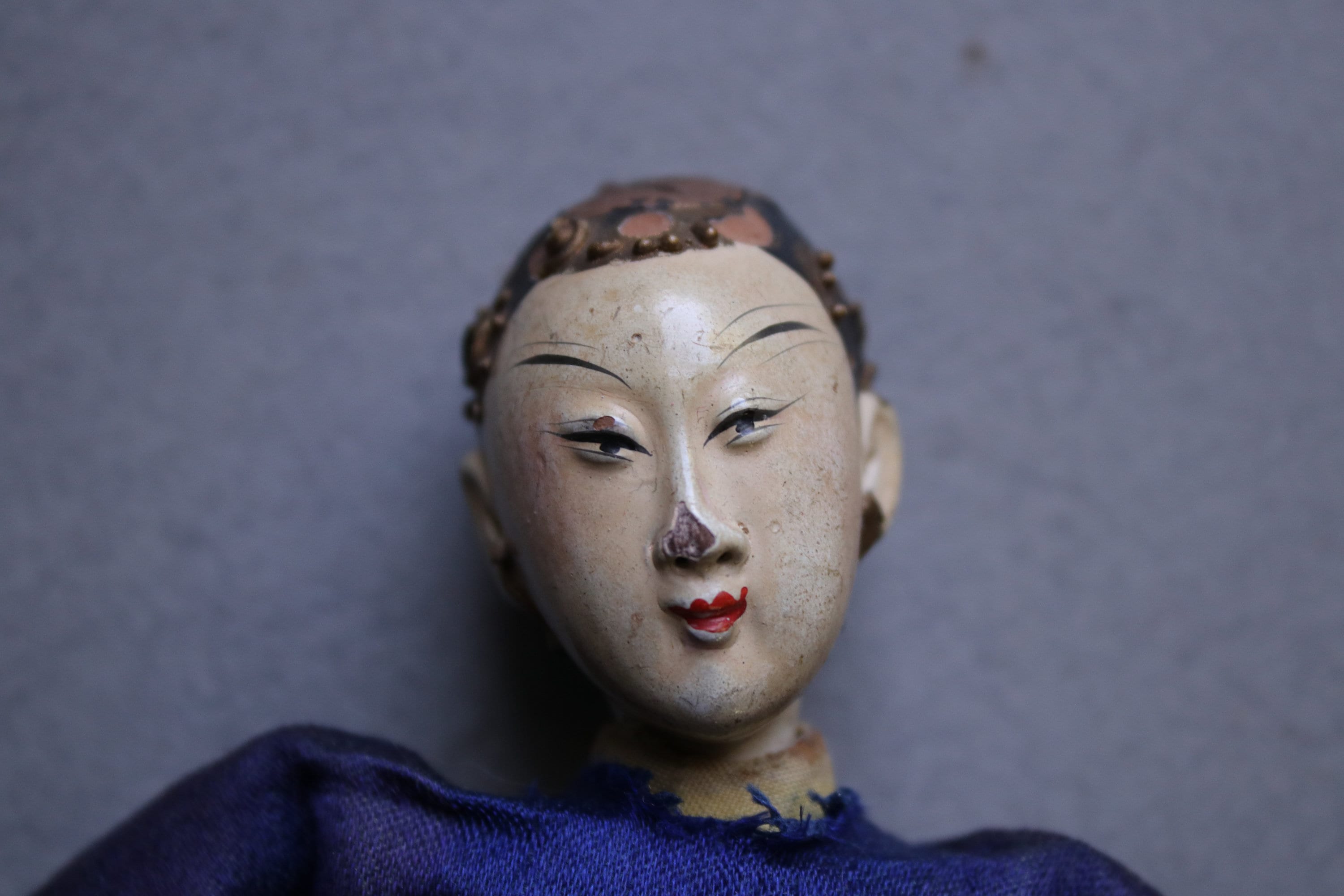 Antique, Qing Dynasty Chinese Opera Doll