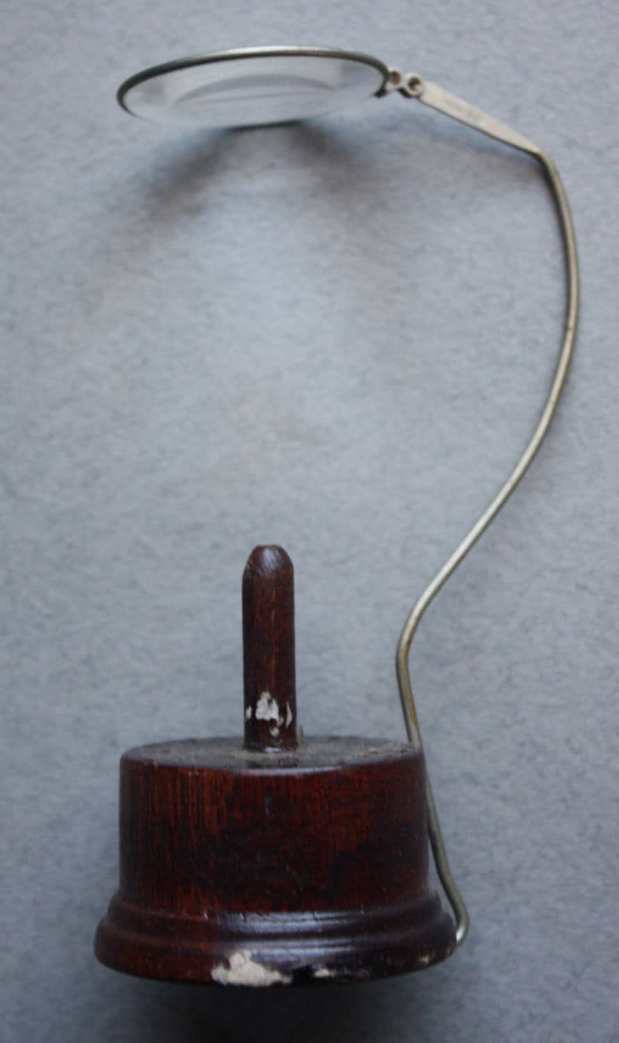 Antique (Possibly) or Early Magnifier, Needle Threader and Spool Holder