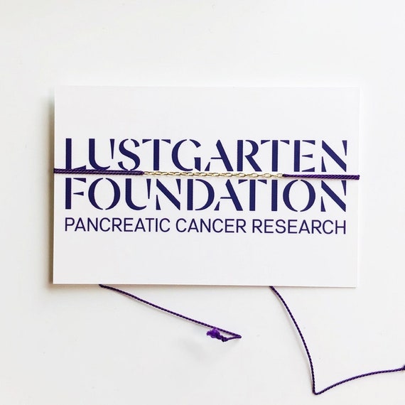 Lustgarten Foundation Pancreatic Cancer Research Purple - Etsy