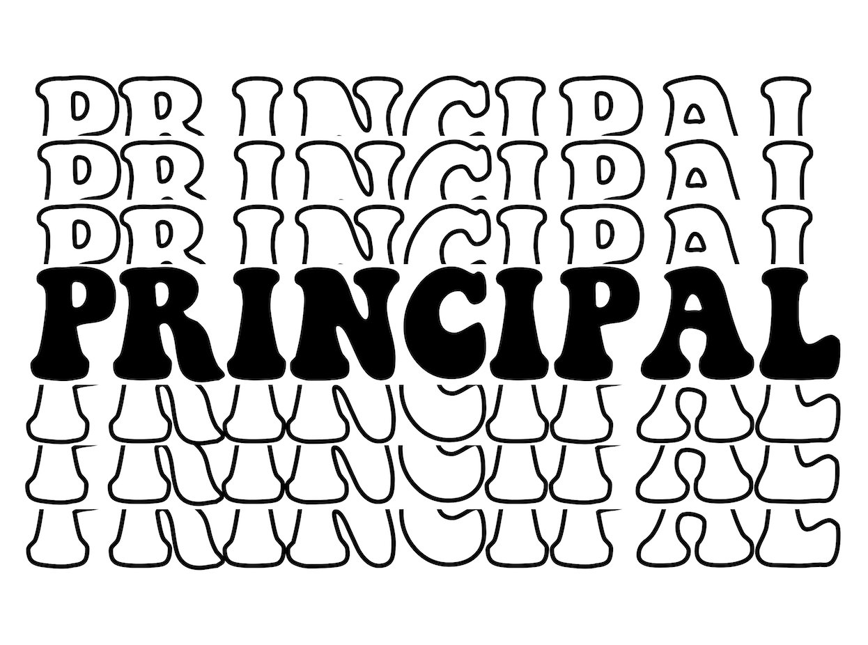 Principal Reflection SVG PNG JPG - Etsy