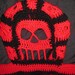 PDF Bone Head Creepy Skull Hoodie Youth L Adult XS to L - Etsy