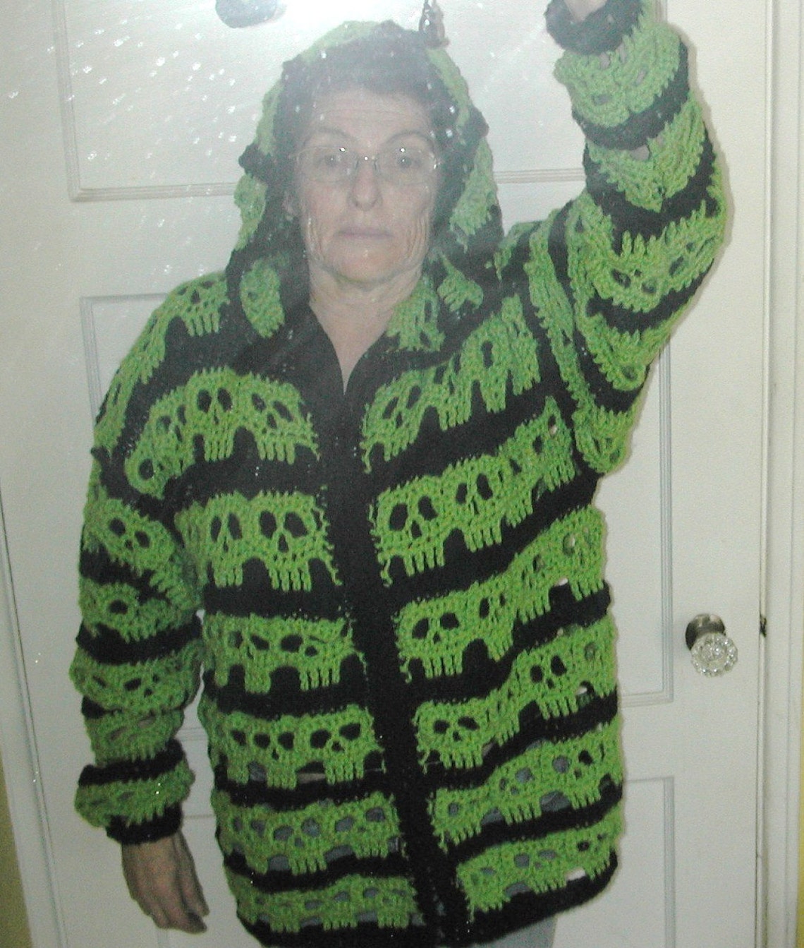 PDF Bone Head Creepy Skull Hoodie Adult Xlto 4XL - Etsy