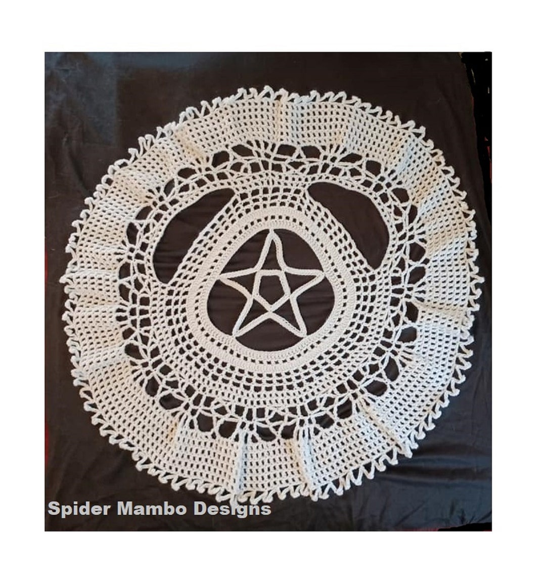 PDF Crochet Pattern Only Pentagram Circle Vest Pattern - Etsy