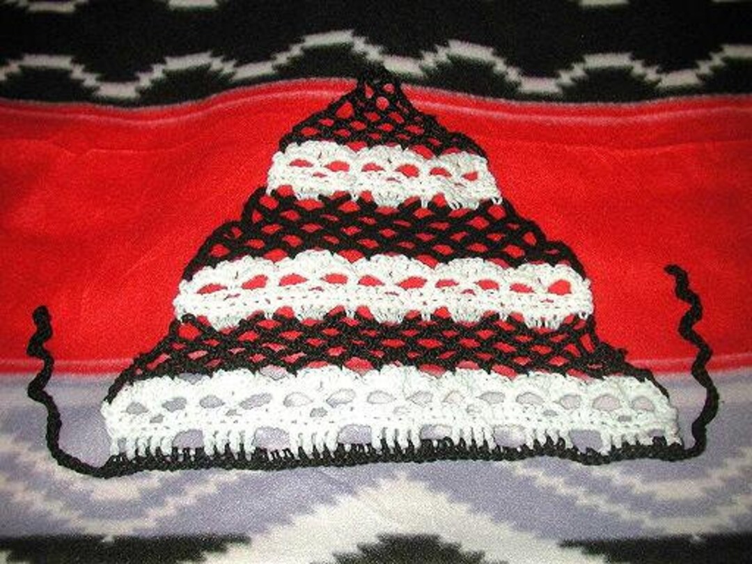 PDF Crochet Pattern Kreepy Skulls Kerchief and Crop Top - Etsy