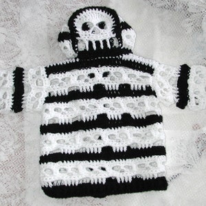 PDF Baby Bone Head Creepy Skull Hoodie - Etsy