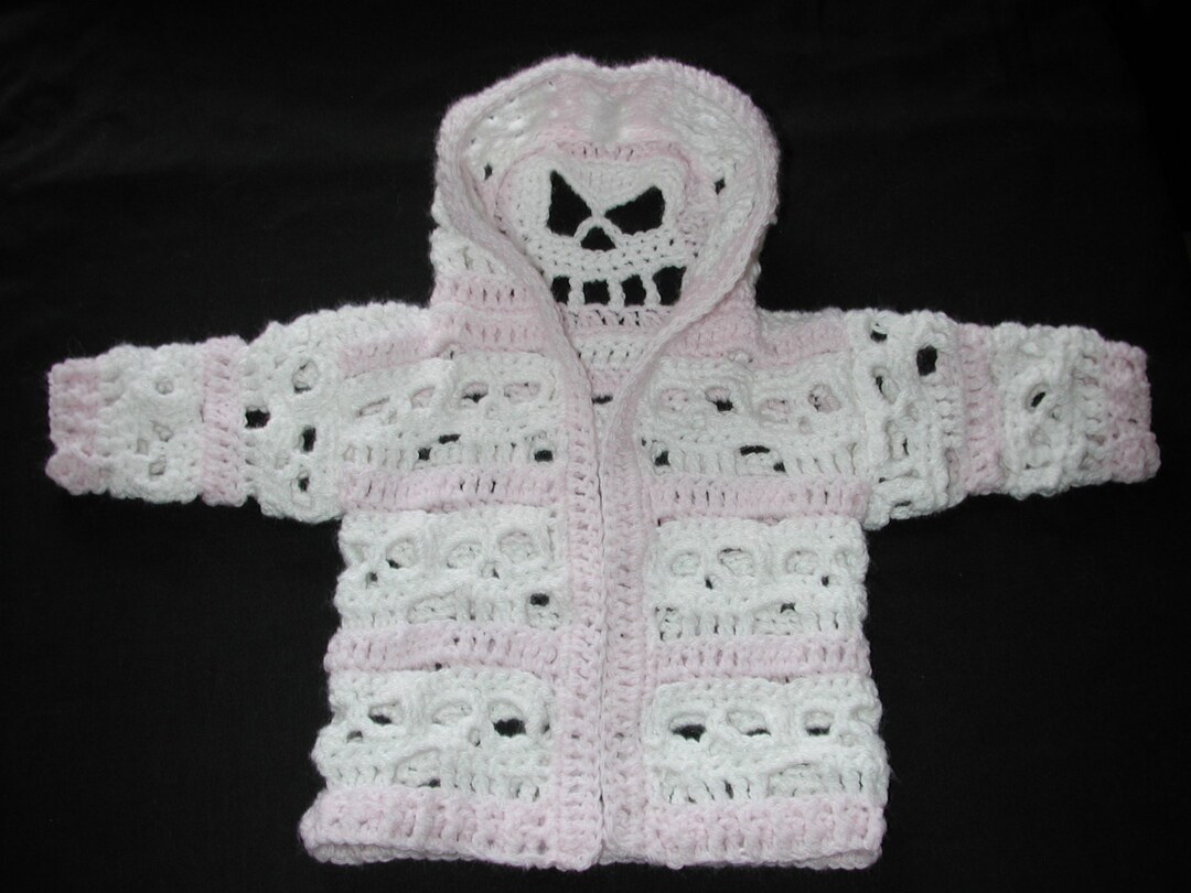 PDF Baby Bone Head Creepy Skull Hoodie - Etsy