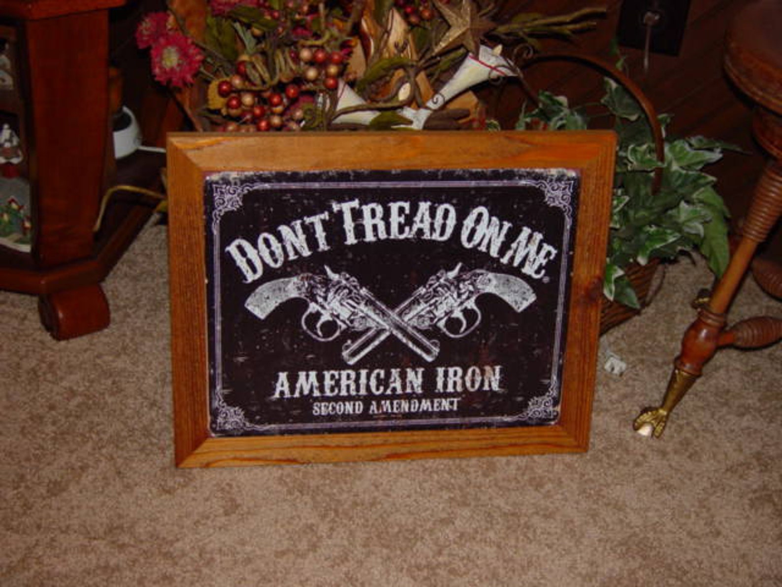 FREE SHIPPING 2ND AMENDMENT Sign Custom Framed Solid Cedar - Etsy