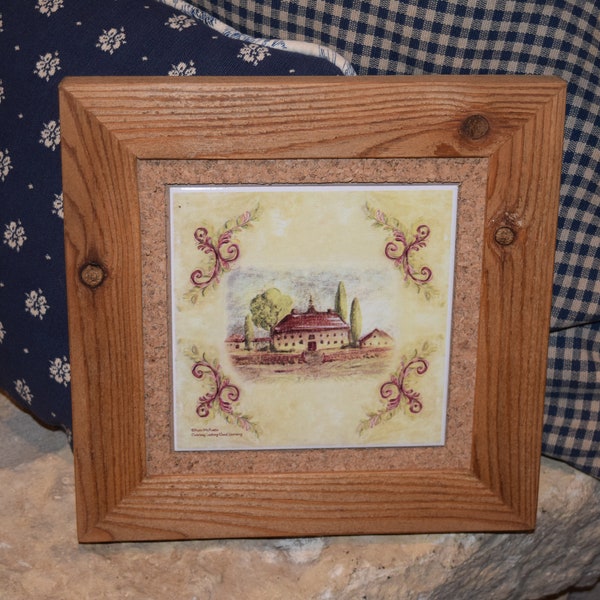 Framed Tile - Etsy
