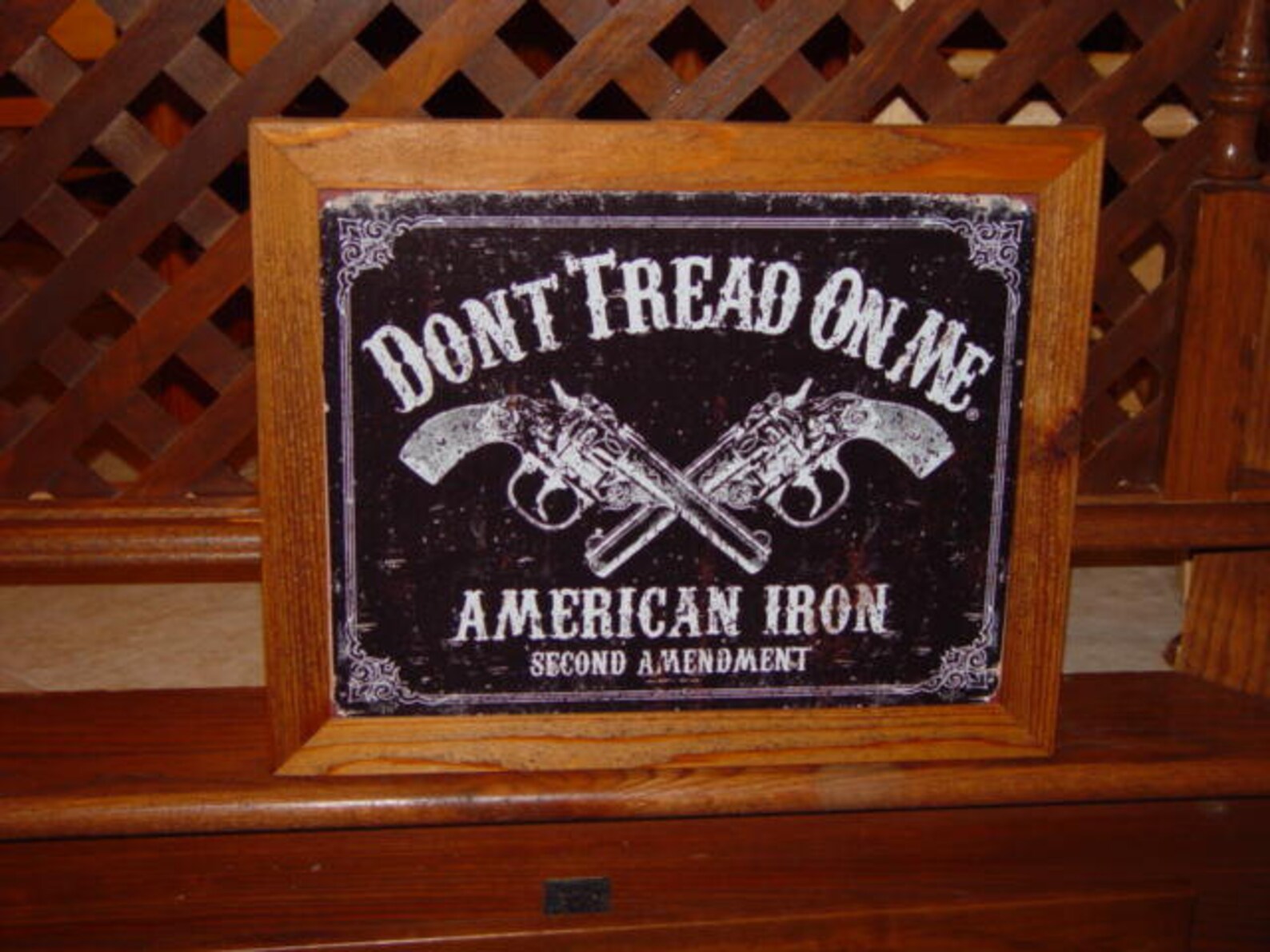 FREE SHIPPING 2ND AMENDMENT Sign Custom Framed Solid Cedar - Etsy