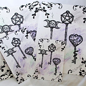 Witchcraft Key Art Print, Hecate Key Art Print, Hekate Art, Witch Art ...