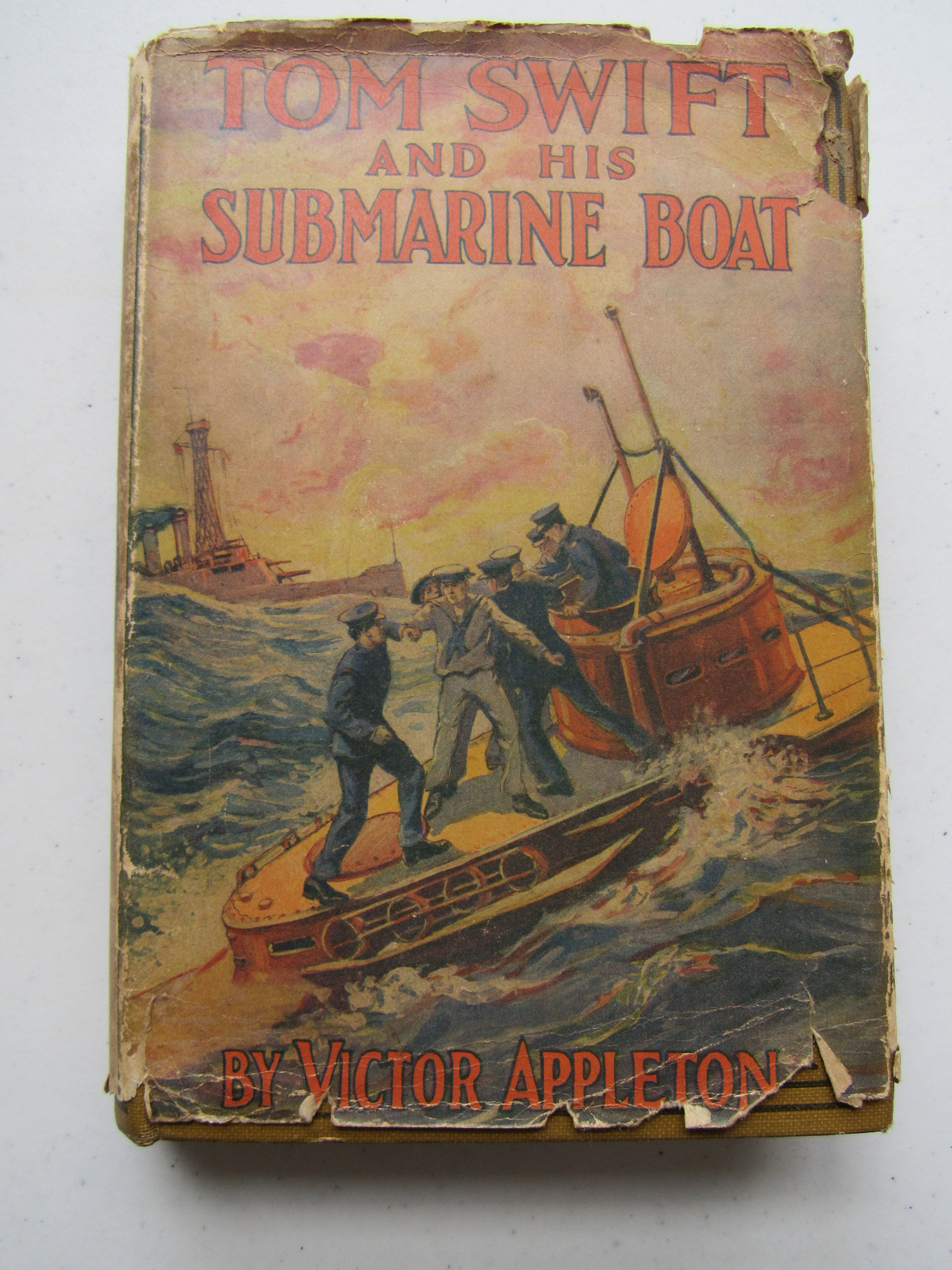 Three Tom Swift 1st Edition 1910 Books With Original Dustjackets, Good ...