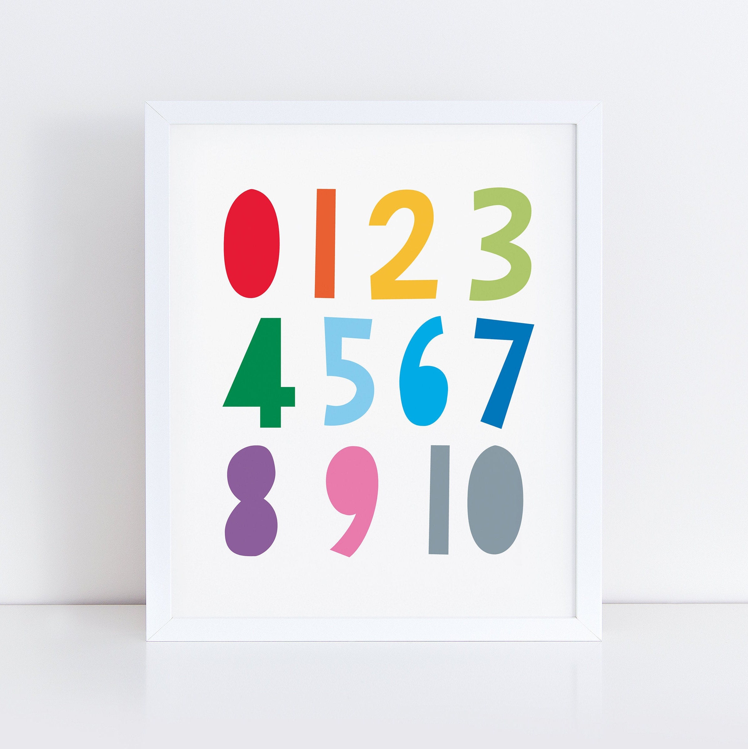 ABC 123 Printable Set of 2 Alphabet Kids Room Decor 123 Kids - Etsy Canada