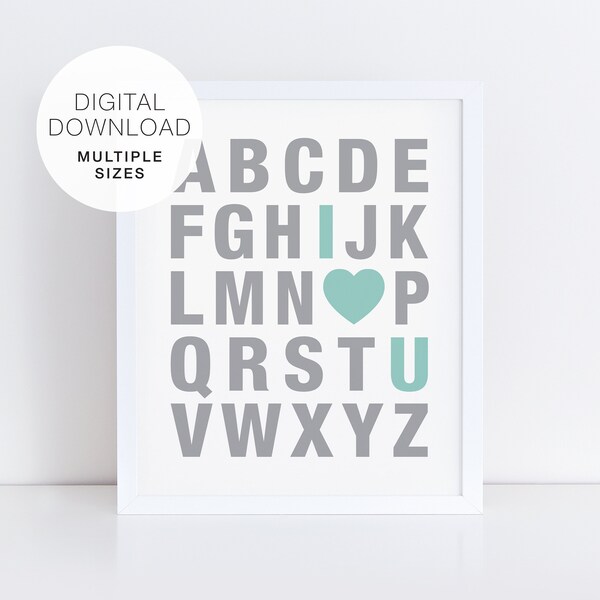 Mint Grey Nursery - Etsy