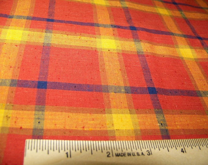 1940's Cotton Fabric MCM MOD CORDUROY 36" X 38" Quilting Sewing Fabric ...