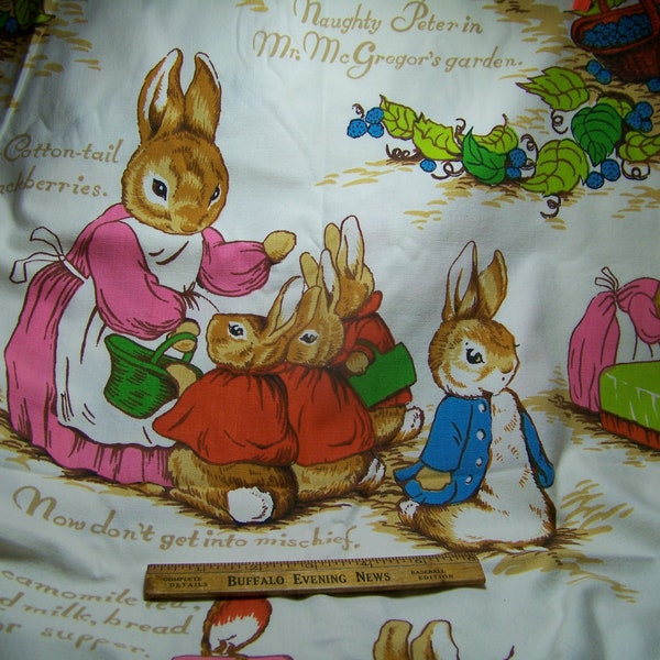 Rabbit Fabric - Etsy