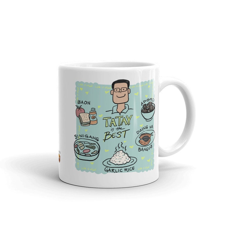 Pinoy / Filipino Tatay / Dad - Philippine Foods Mug - Etsy