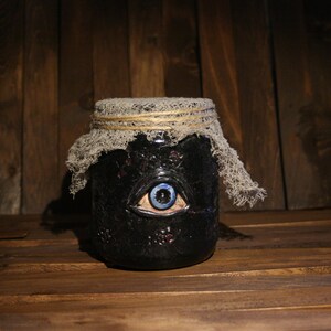 Witch's / Apothecary Bottle Creepy Eyes / Halloween Decor - Etsy