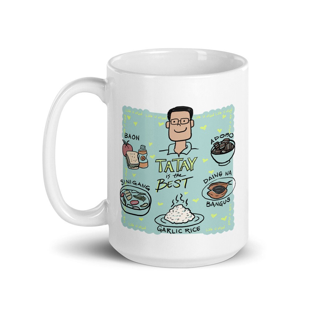 Pinoy / Filipino Tatay / Dad - Philippine Foods Mug - Etsy
