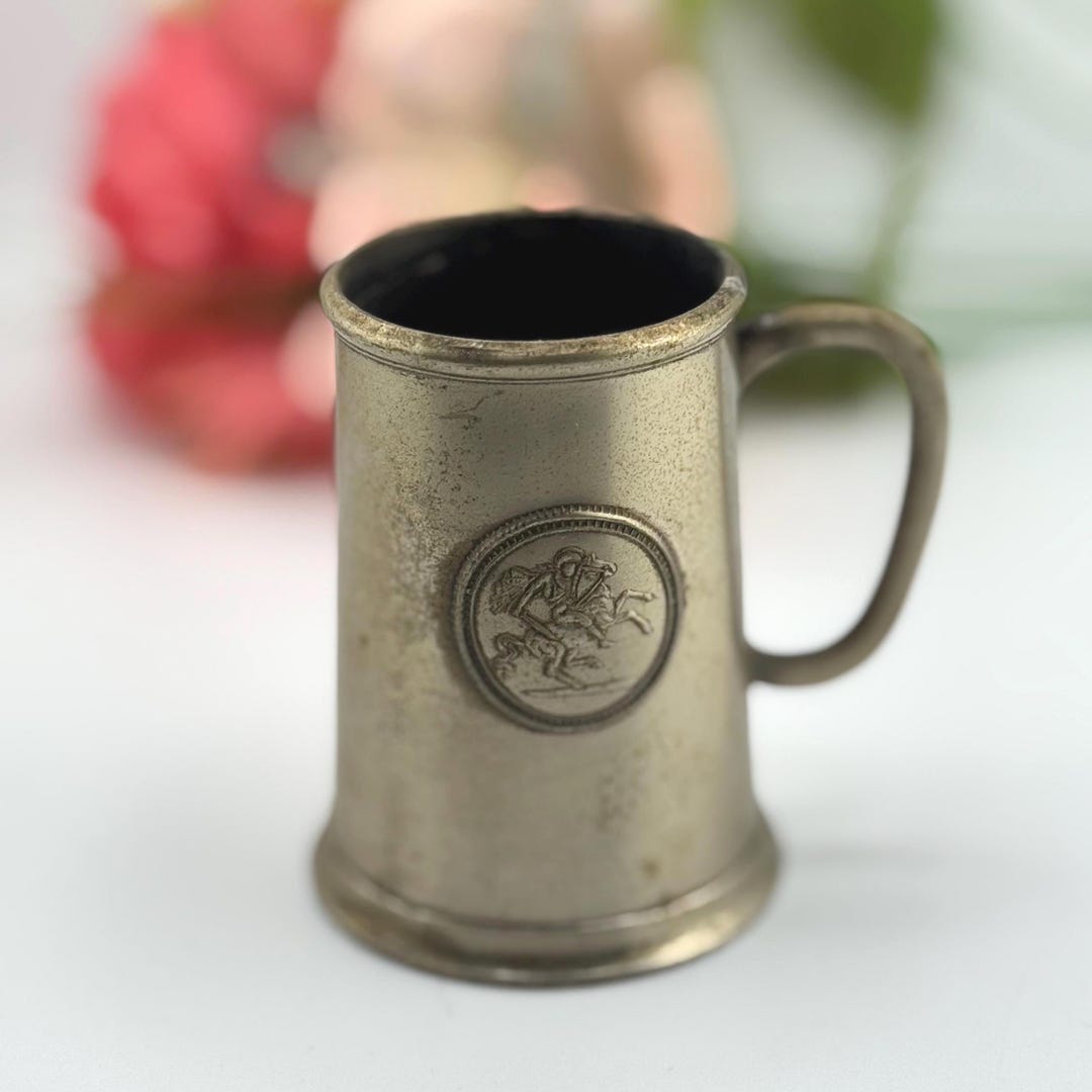 Miniature APCO Metal Tankard With Horse & Rider Design - Etsy
