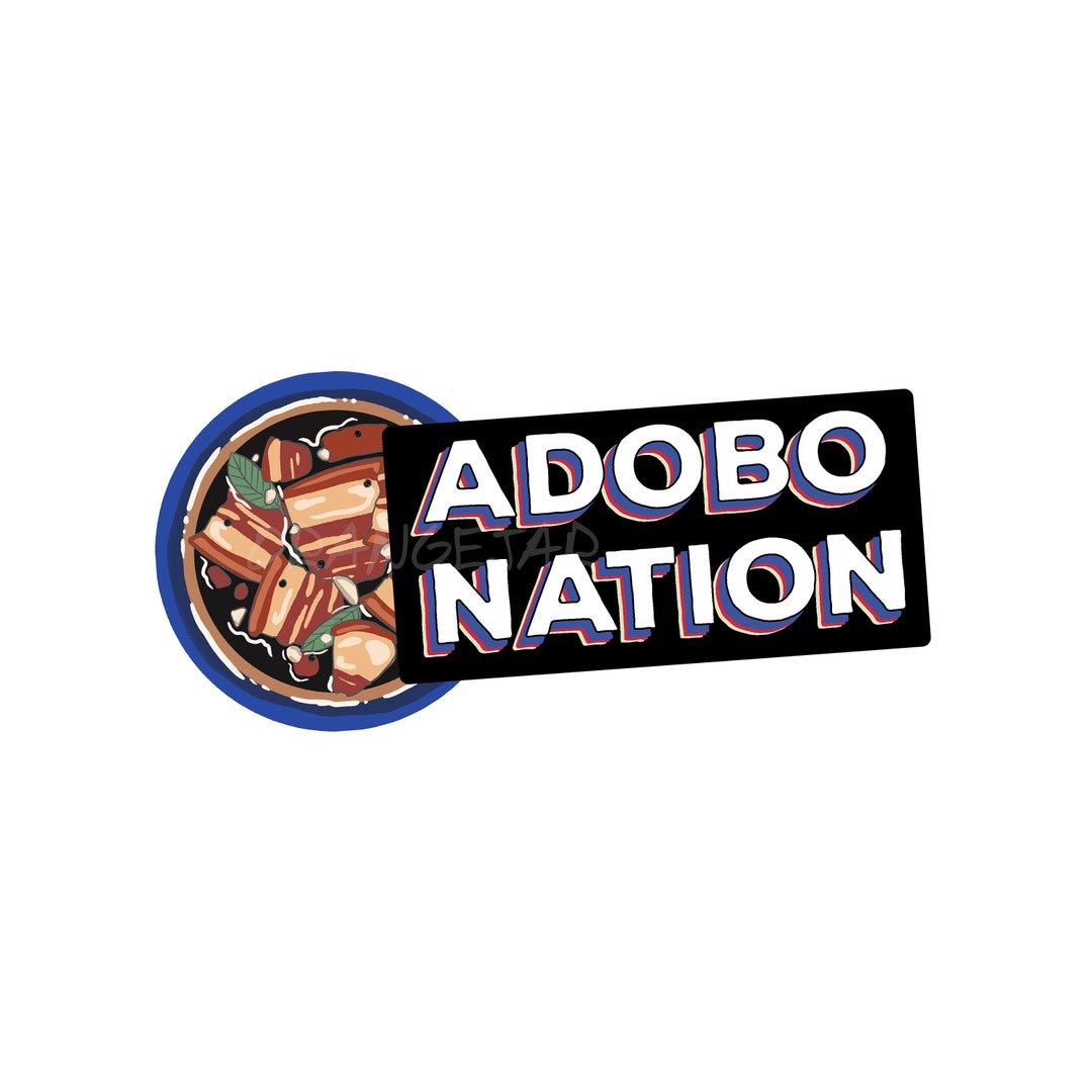 Sticker Adobo Nation / Philippine Adobo Sticker - Etsy