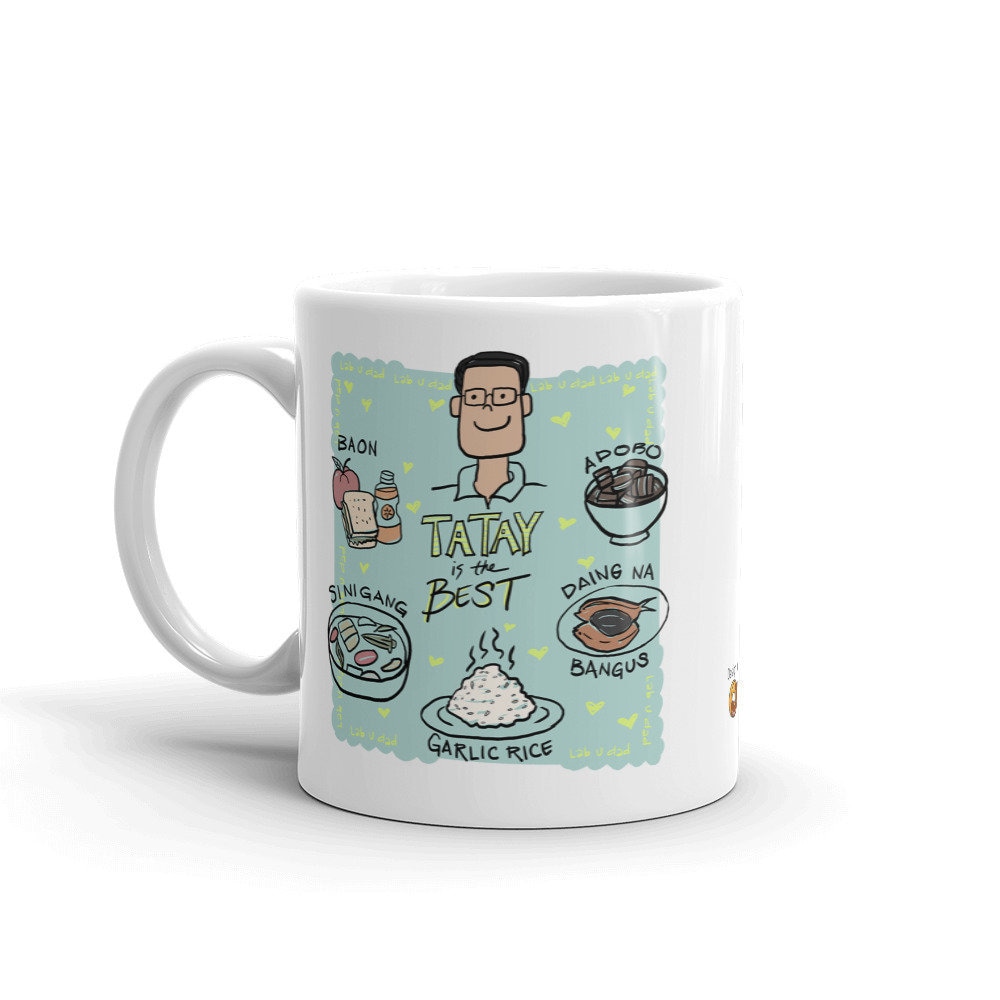 Pinoy / Filipino Tatay / Dad - Philippine Foods Mug - Etsy