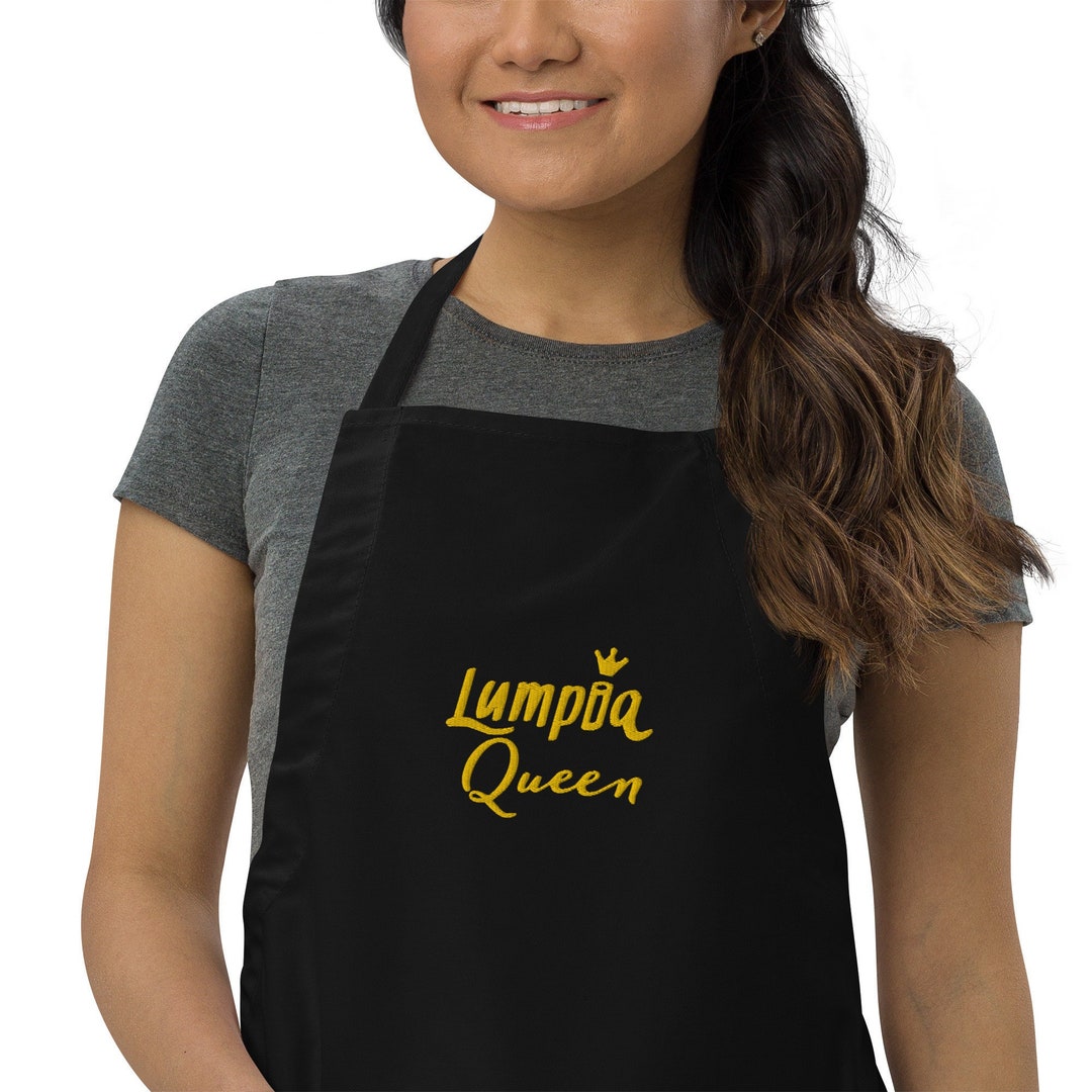 Lumpia Queen Embroidered Apron / Filipino Food Pinay Chef - Etsy