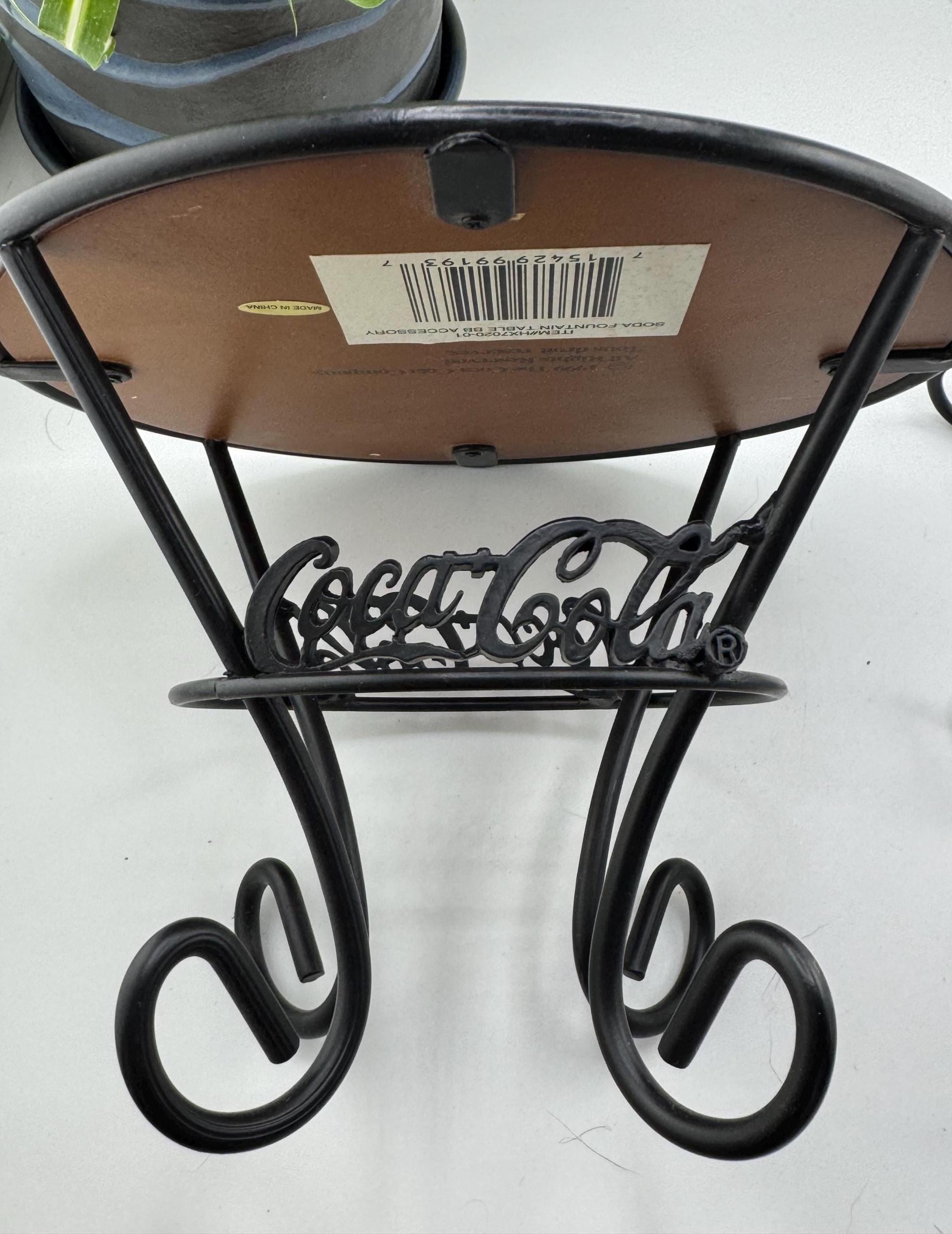 1999 Coca-cola Retro Soda Fountain/bistro/ice Cream Parlor Doll Chairs ...