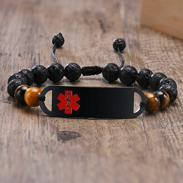 Medical Id Bracelet - Etsy