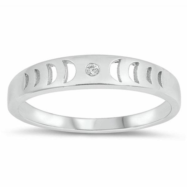 Moon Phase Ring - Etsy