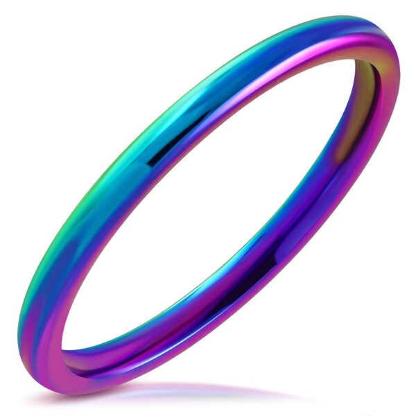 Rainbow Ring - Etsy