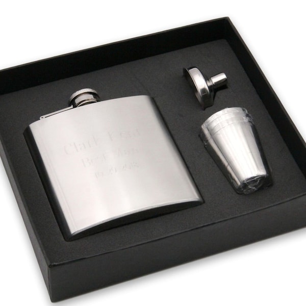 Personalized Flask - Etsy