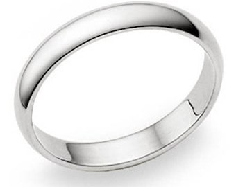 Personalized 5mm Sterling Silver Promise Ring - Etsy