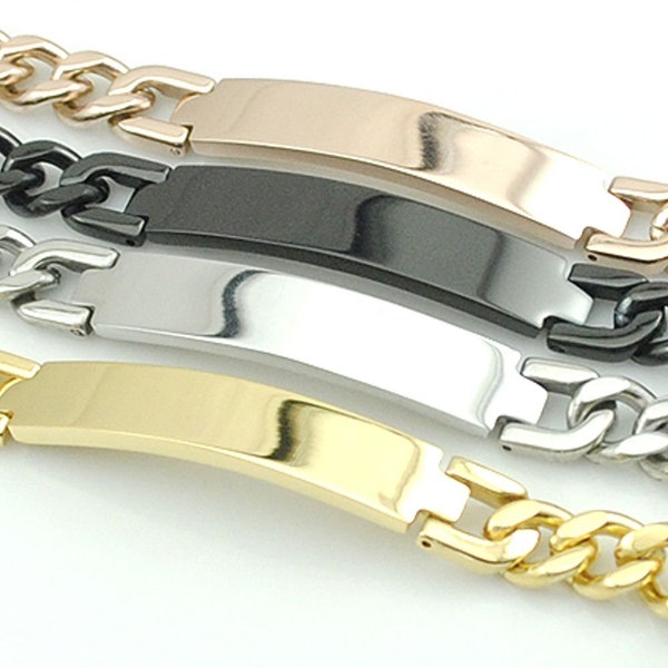 Sterling Id Bracelet - Etsy