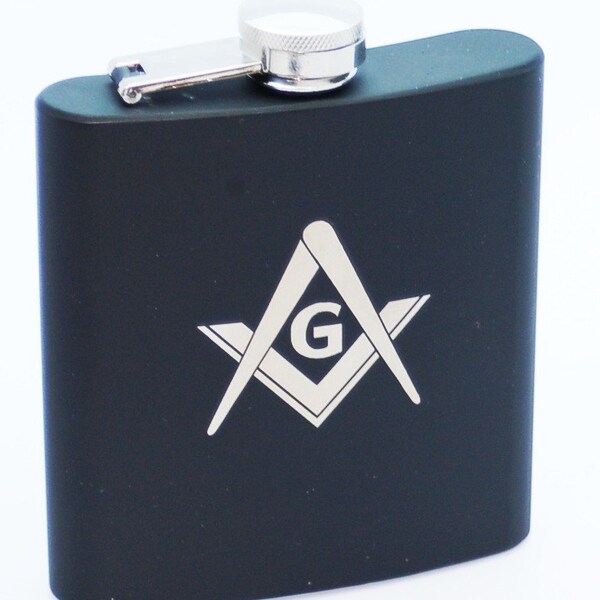 Masonic Flask - Etsy