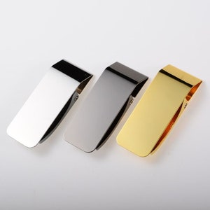 Personalized Metal Money Clip Card Holder Free Engraving - Etsy