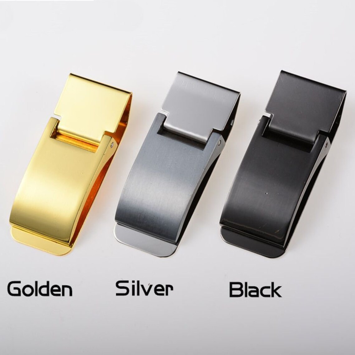 Personalized Metal Money Clip Card Holder Free Engraving | Etsy