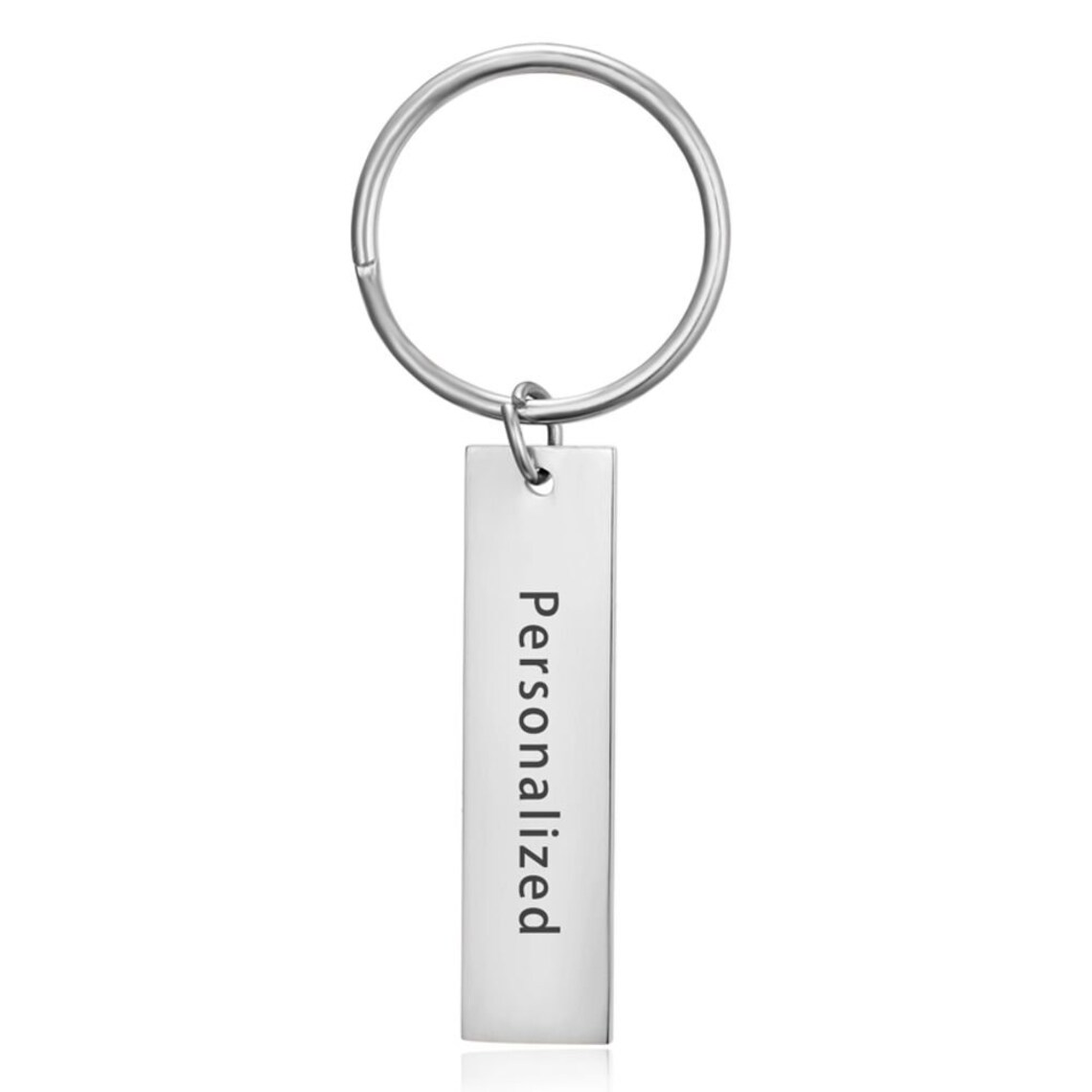 Personalized Quality Stainless Steel Custom Keychain Free - Etsy