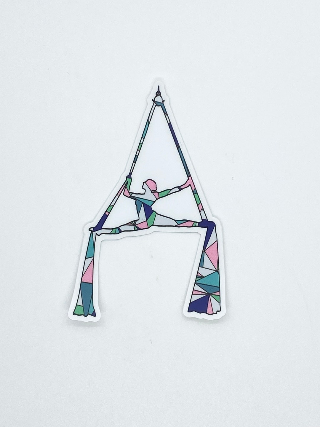 Aerial Silks Sticker Silks Split Sticker Water Bottle Sticker Circus ...