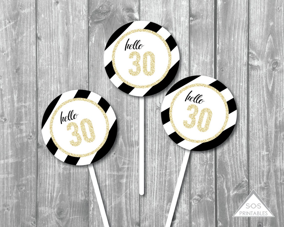 Printable 30th Birthday Cupcake Toppers Printable Word Searches Printable 30th Birthday Cupcake Toppers Printable Word Searches