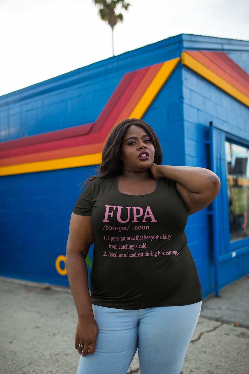 FUPA Definition T-shirt - Keep the Kitty Warm - Fupa Defined - Funny T ...