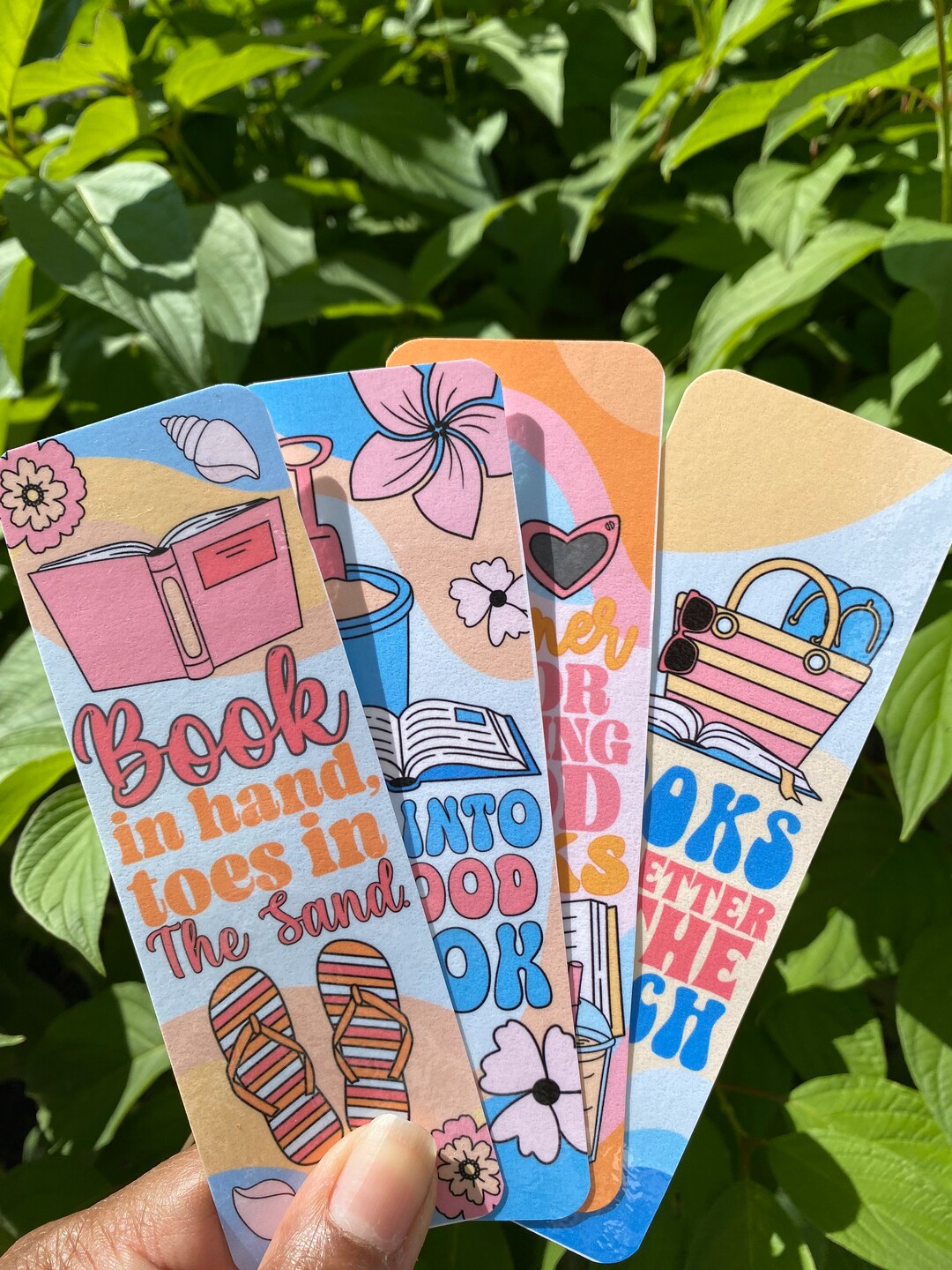Summer Theme Bookmarks | Summer is for Reading | Beach Reads | Beach ...