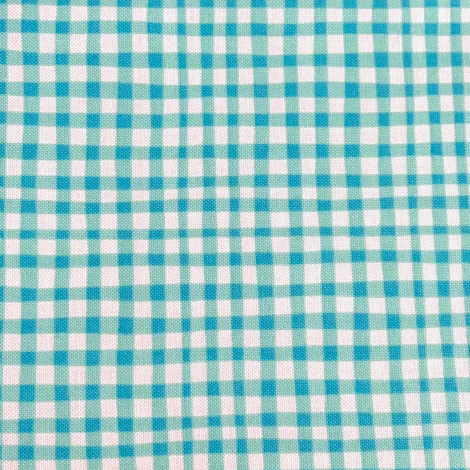 Gingham - Mint - Fat Quarter - Etsy