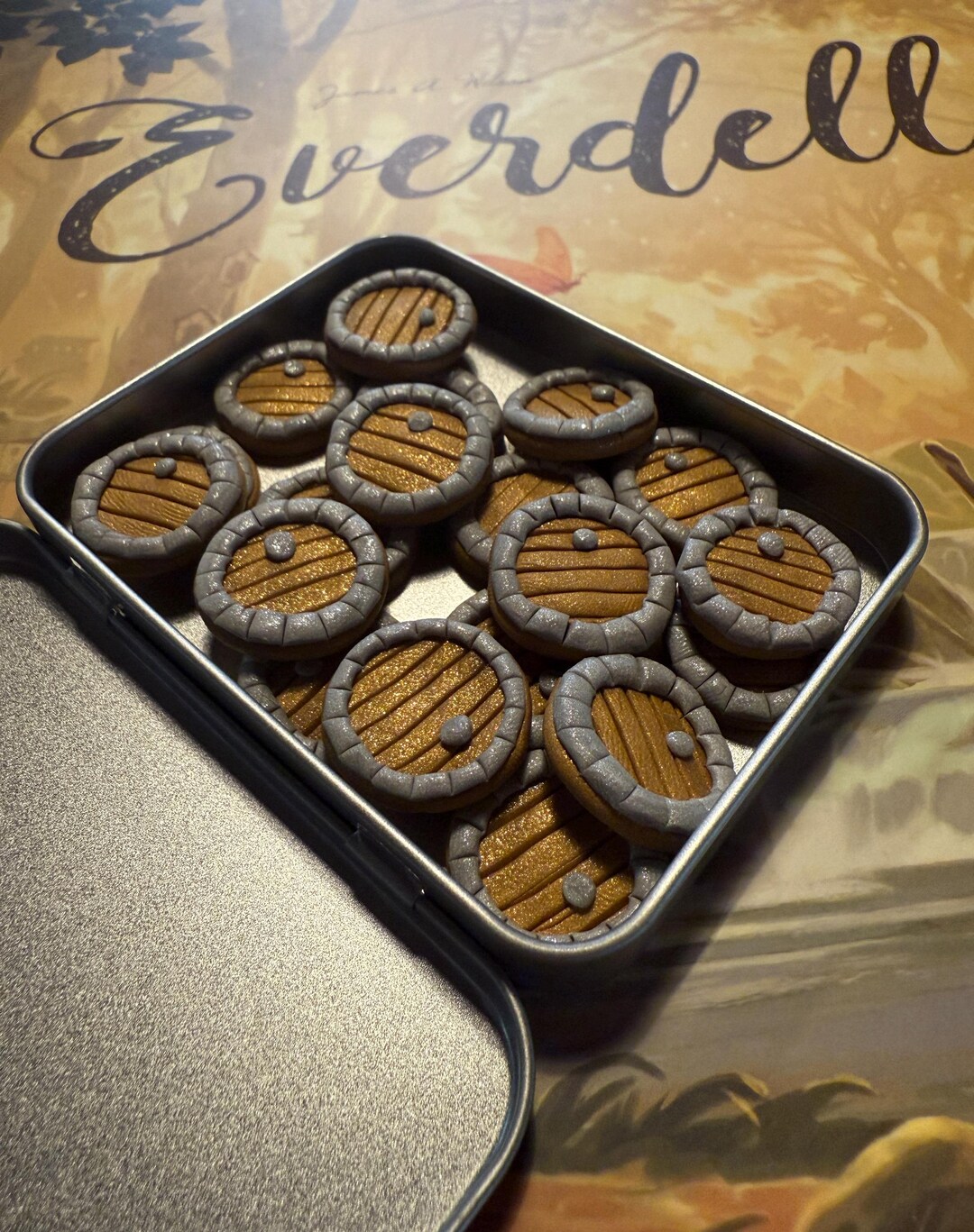 Everdell: Handmade Polymer Clay Door Tokens - 20ct - Etsy