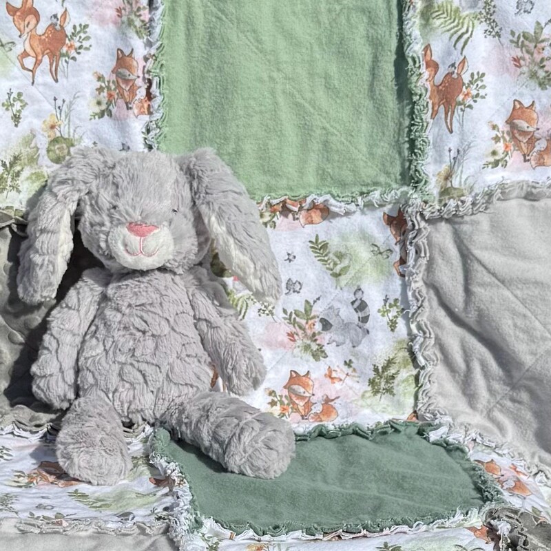 Animal Rag Quilt - Etsy